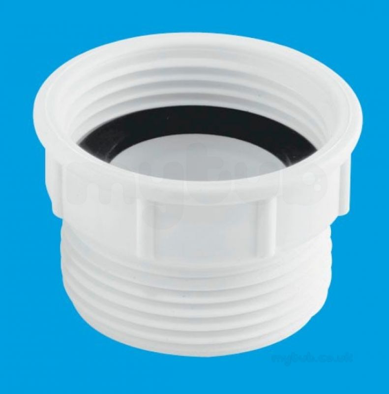Mcalpine S12a-f Coupling Flush Spigot 1 1/4 Inch Bsp : Mcalpine