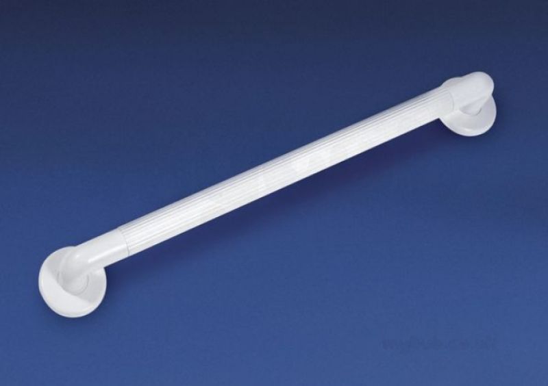 Center Brand 32660 White Abs Grab Rail 600mm Long : Wolseley