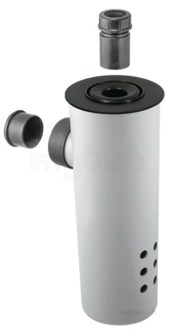 Mcalpine Condensate Soak Away 110mm X 300mm Length Grey : Mcalpine