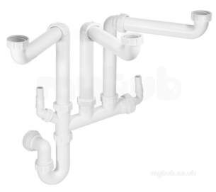 Mcalpine Ssk3 Spacesaver Sink Kit : Mcalpine