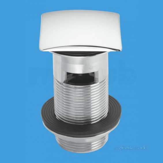 11/4 Inch Slot Basin Waste Sq/plug Cw60sq-cb : Mcalpine