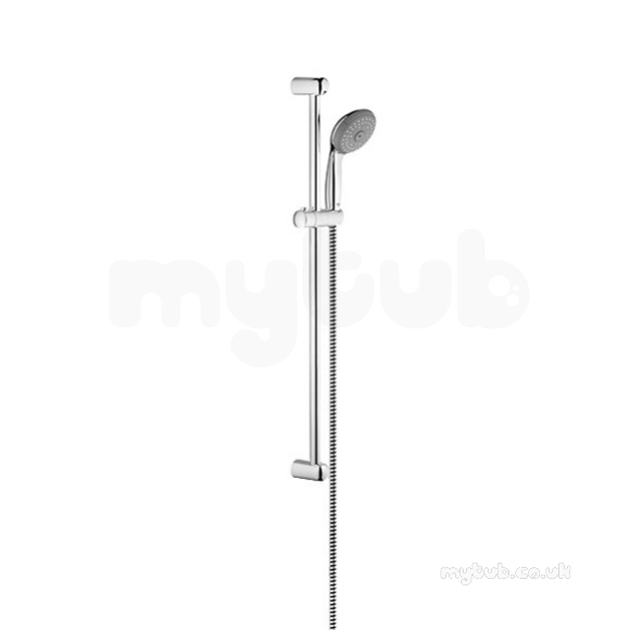 Grohe 27795000 Chrome Tempesta Shower Rail Iv With Reflexa Hose : Grohe